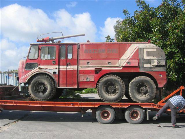Il-fire engine li tfiet il-Vulcan għall-wiri nhar il-Ħadd - Newsbook