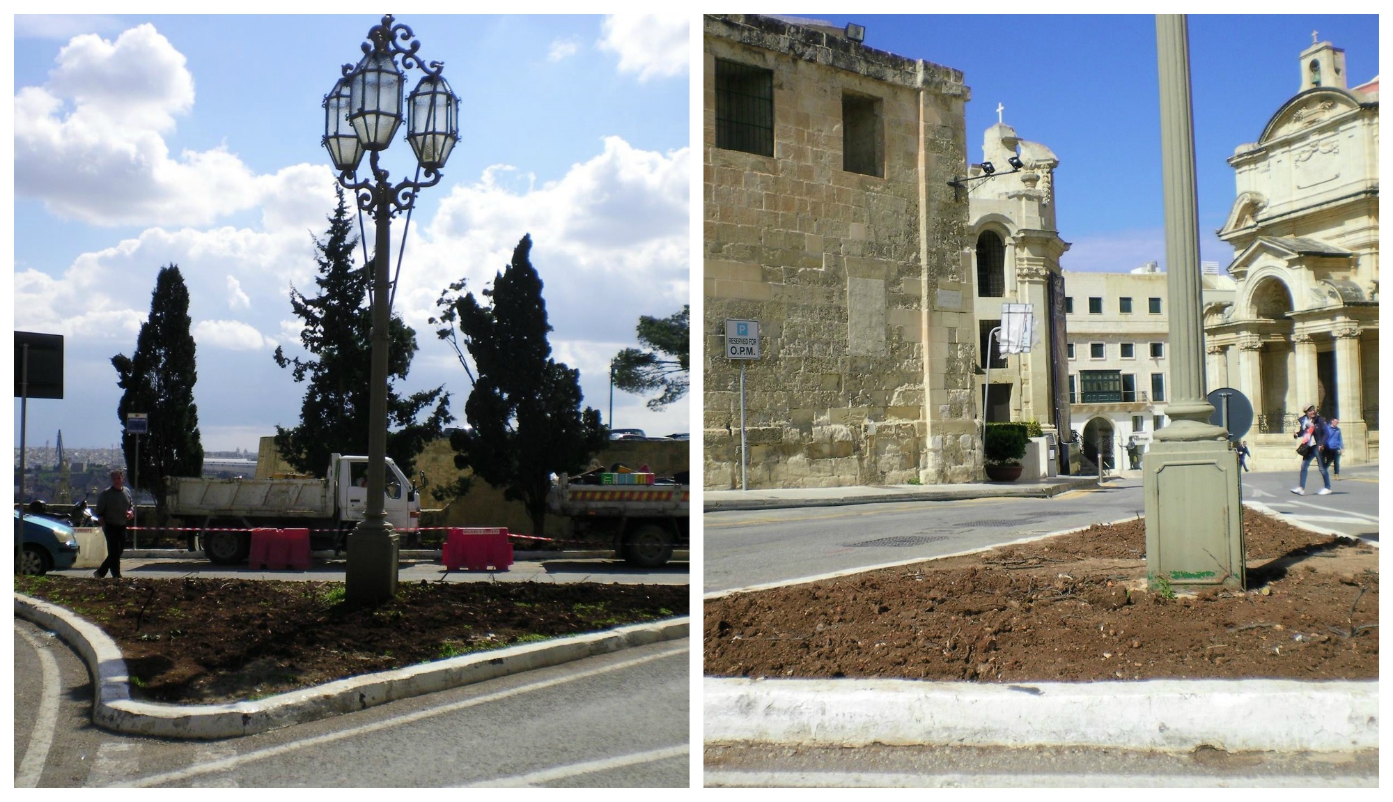 Ritratti: Jibdew jinqalgħu s-siġar fi Pjazza Kastilja
