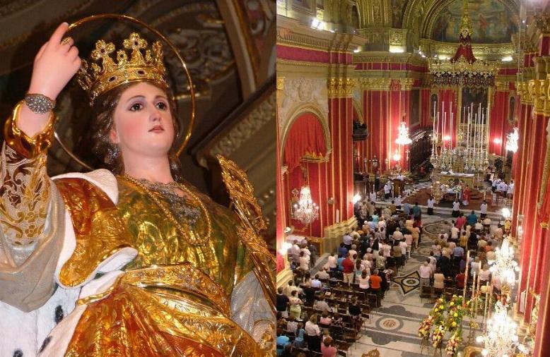 Titħassar il-festa ta' Santa Katerina fiż-Zejtun