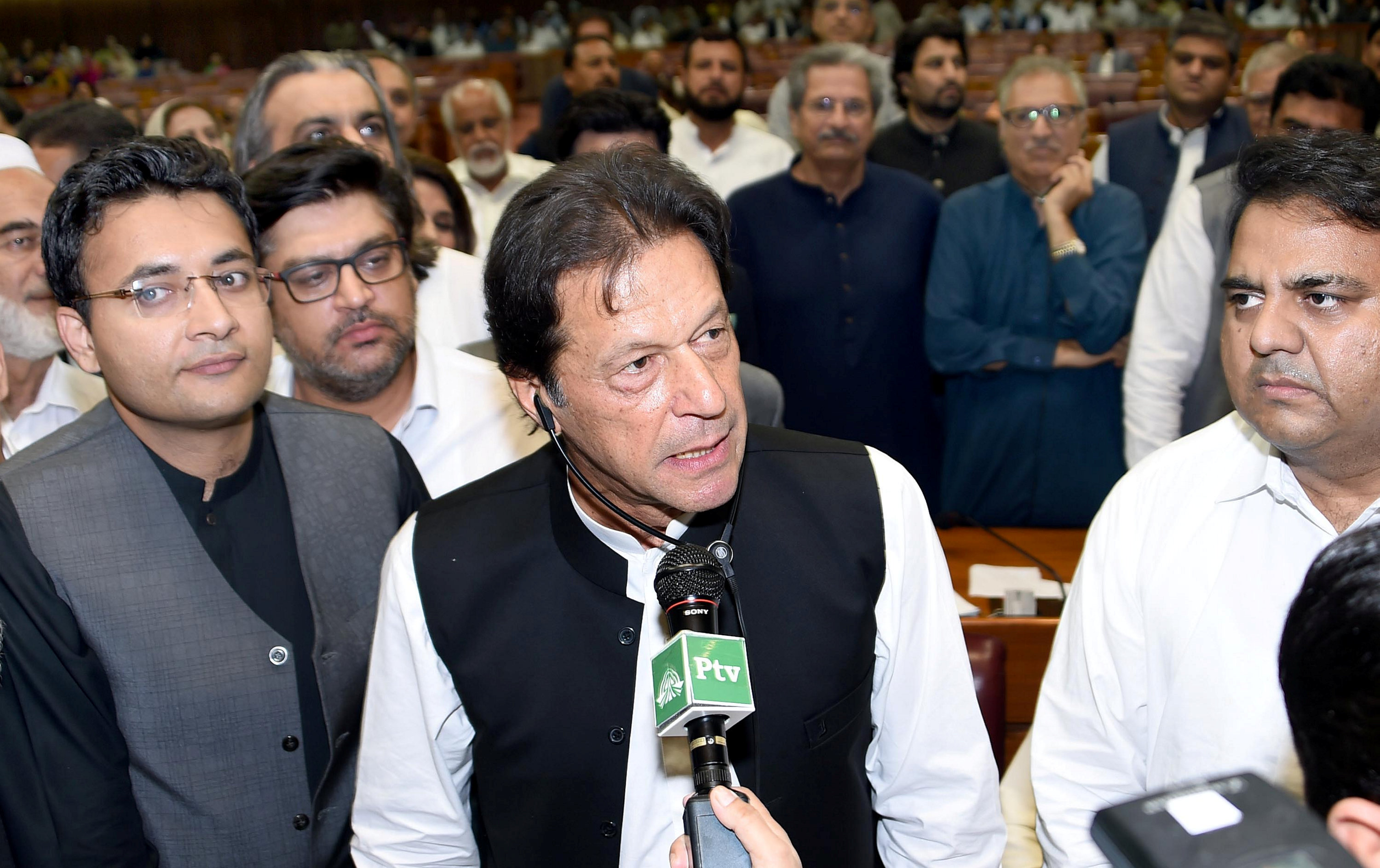 Ex-cricketer Imran Khan elected prime minister of Pakistan