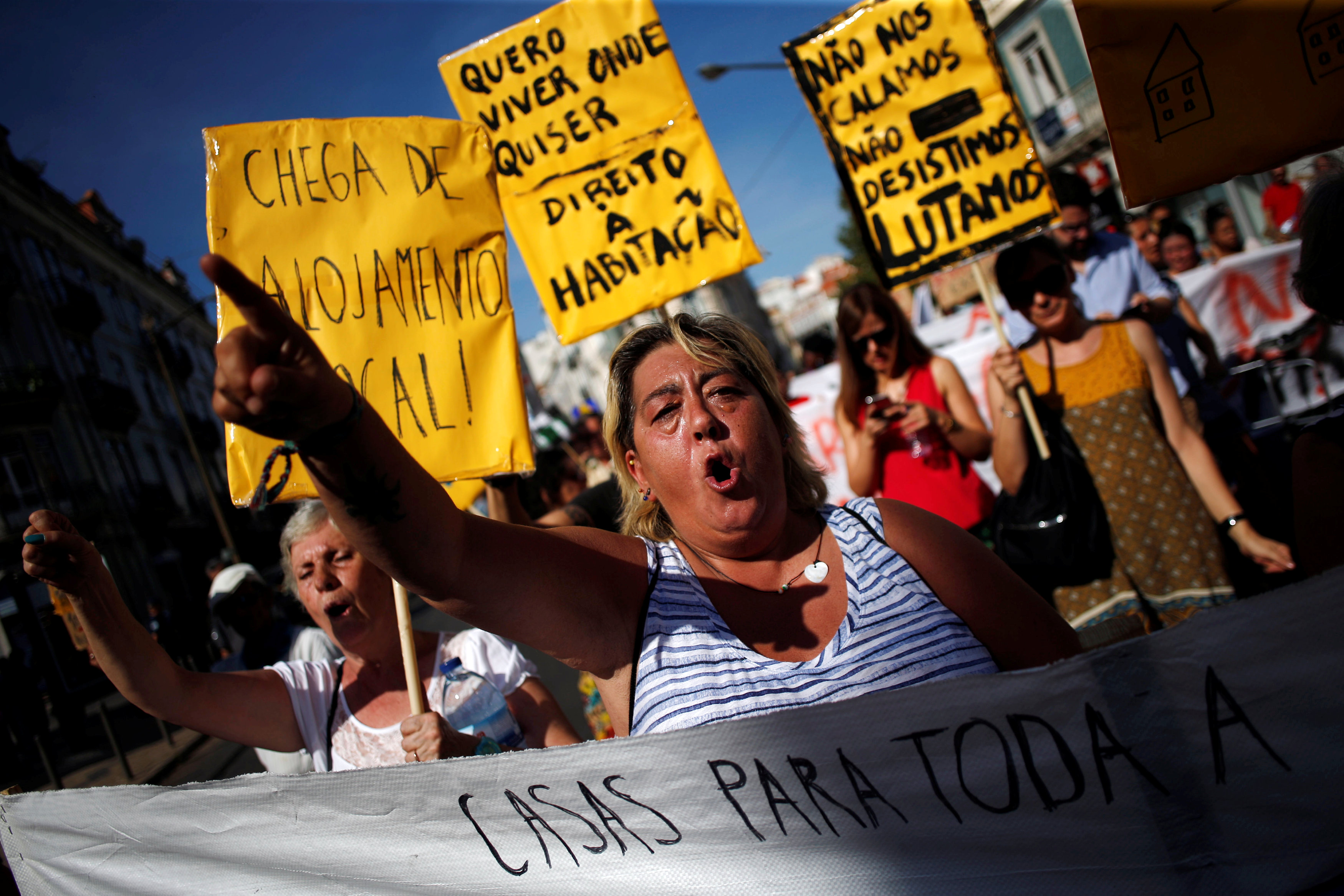 Protesters denounce gentrification in Lisbon as housing prices soar