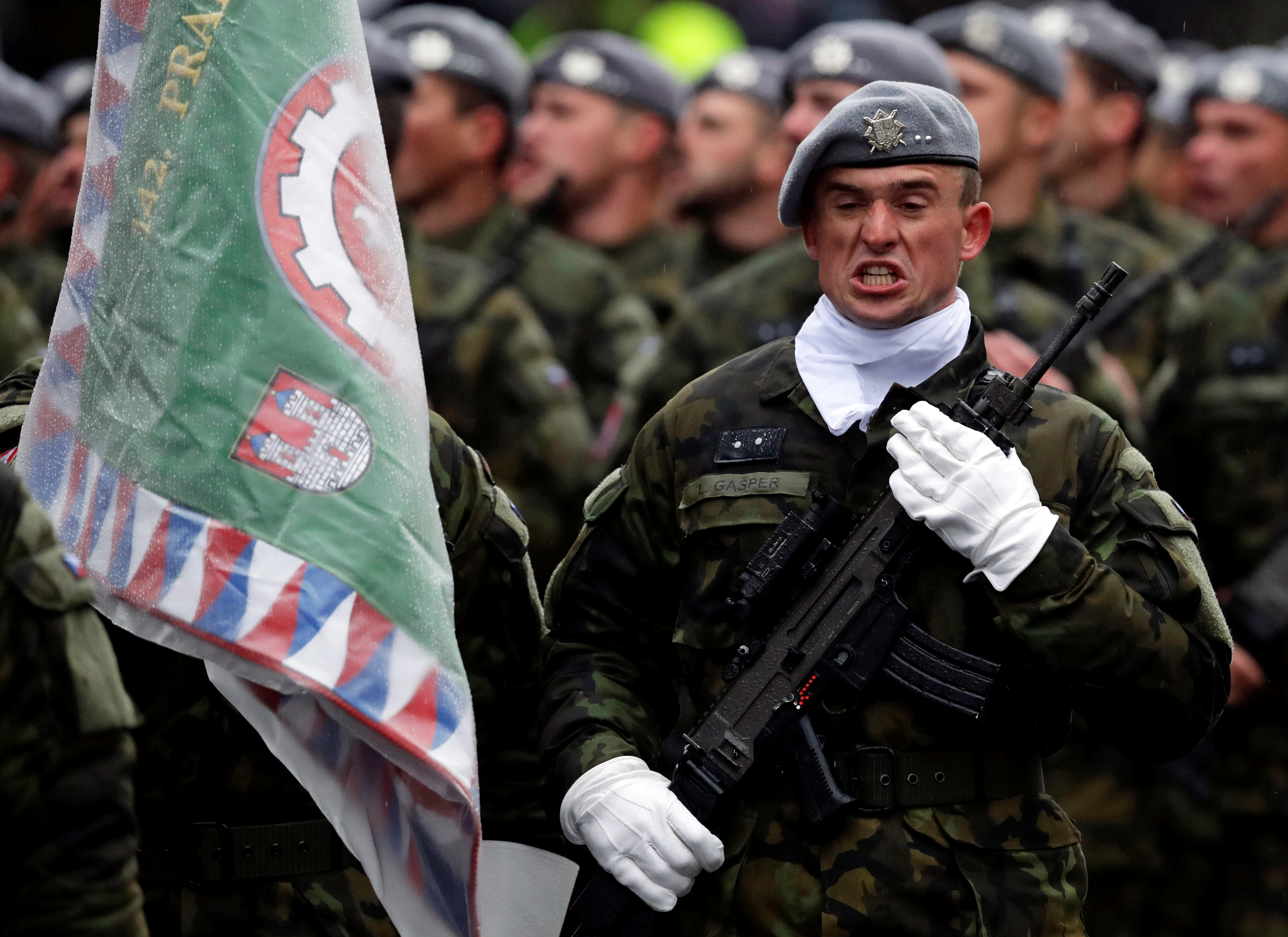 Czechs celebrate centenary with largest military parade since communist ...