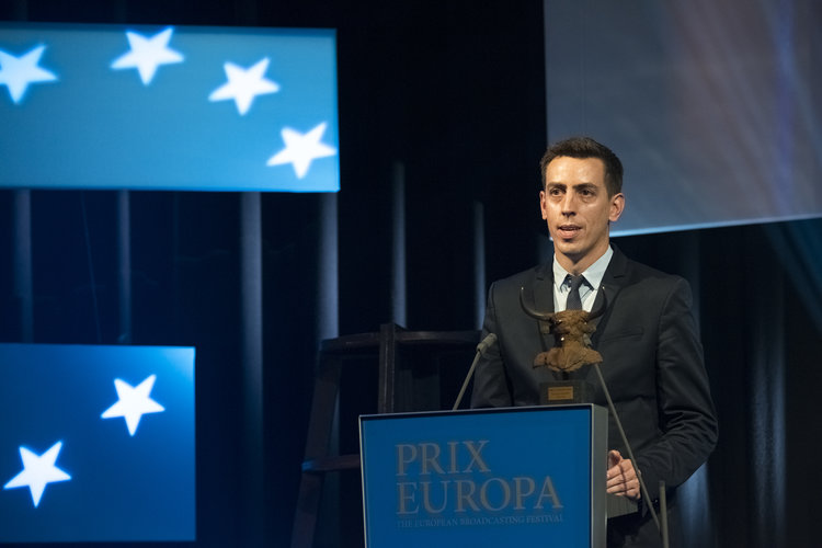 Laurent Richard awarded the European Journalist of the Year