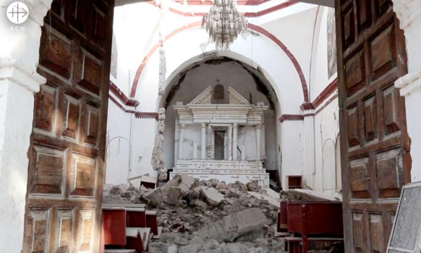 1,850 churches damaged in 26 dioceses