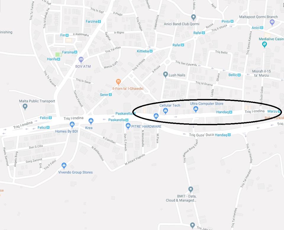 Evitaw Triq l-Imdina, Ħal Qormi - Newsbook
