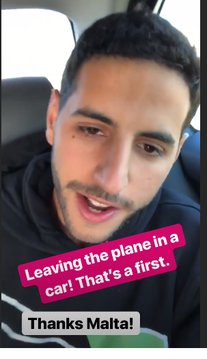 Nas Daily and Alyne Tamir "finally" in Malta