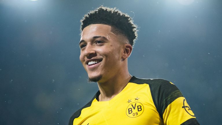 Manchester United chase Sancho's signature
