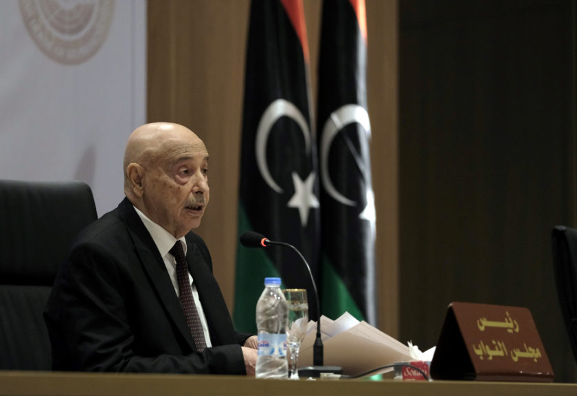 Eastern Libya parliament head says forces will push Tripoli campaign