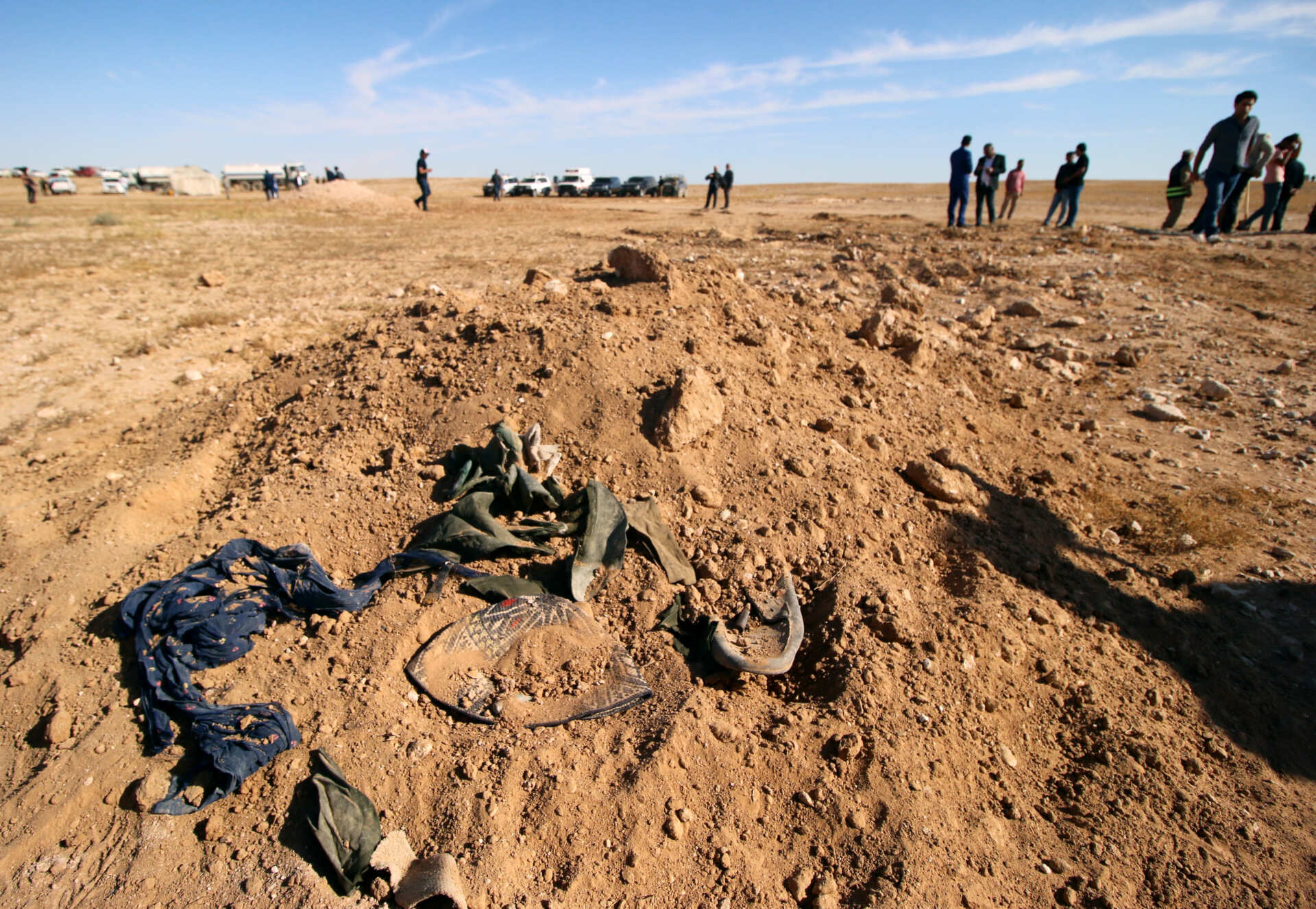 Iraq unearths mass grave of Kurds killed by Saddam