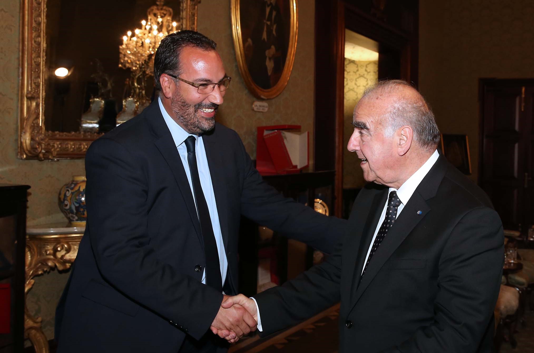Photos: President meets Director of Caritas Malta - Newsbook