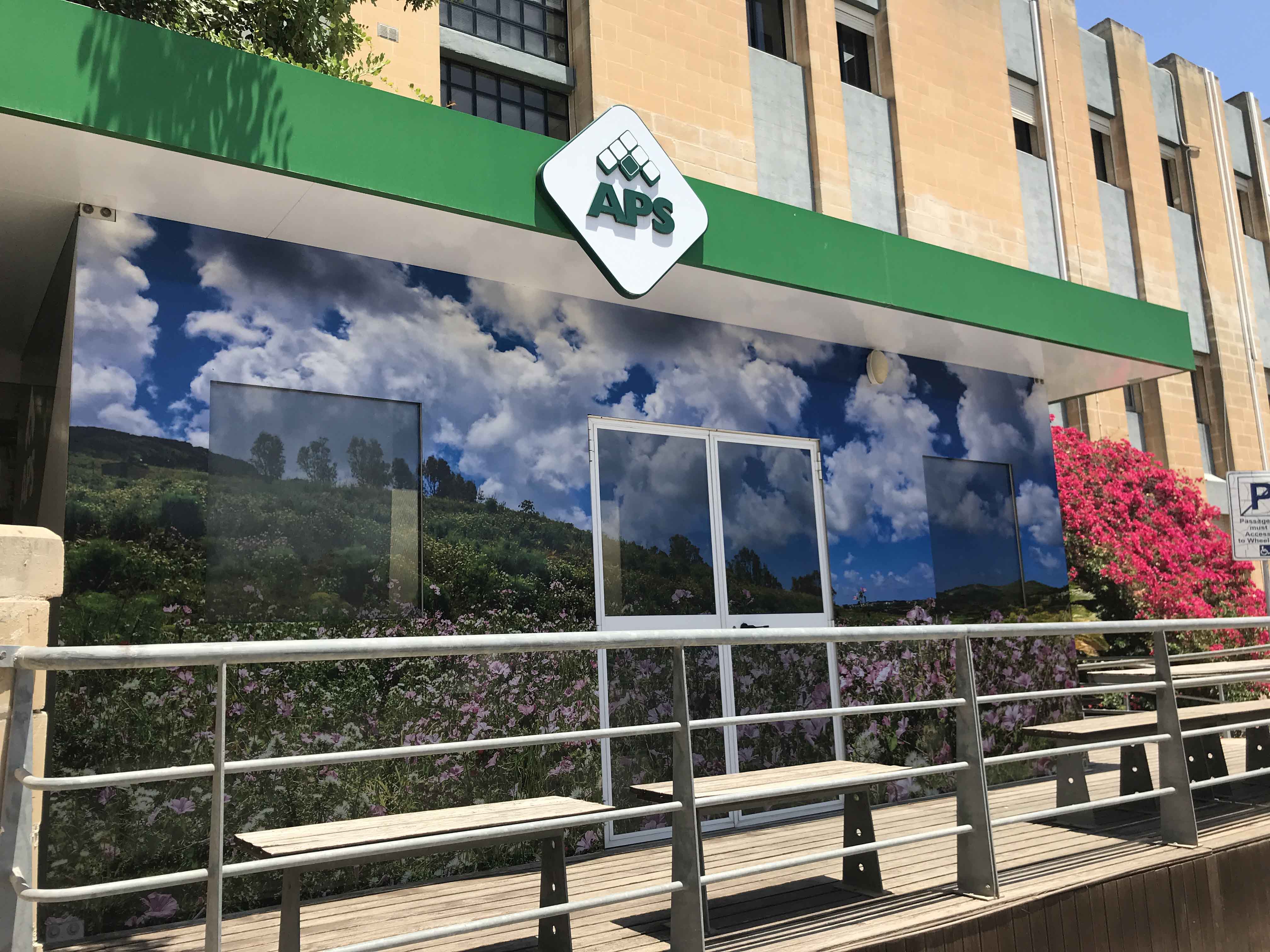 Makeover to the APS Bank ‘Green Space’ at the University of Malta