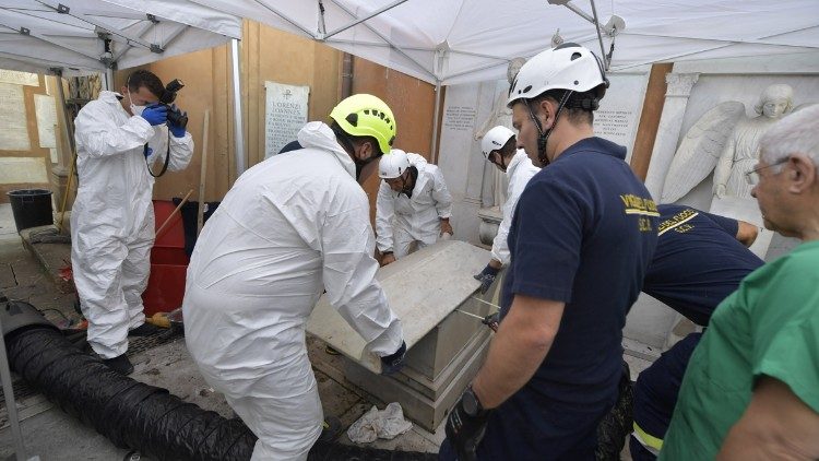 Mystery at the Vatican graves