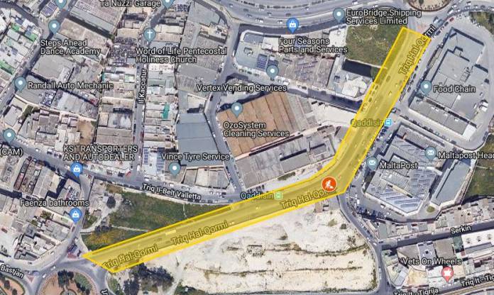 Drivers should use alternative routes; Qormi Road to be closed for road ...