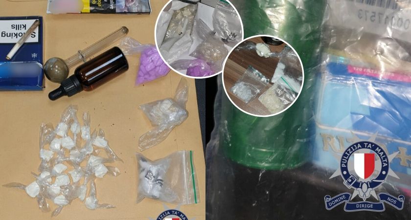 6 arrested for drug possession; LSD, ecstasy, cocaine seized