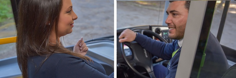 ‘Courteous and Professional’ bus driver stands his ground for priority ...