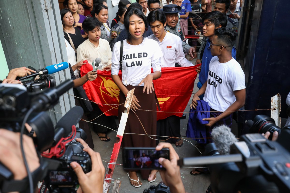 Myanmar judge extends sentences for poets jailed for mocking military
