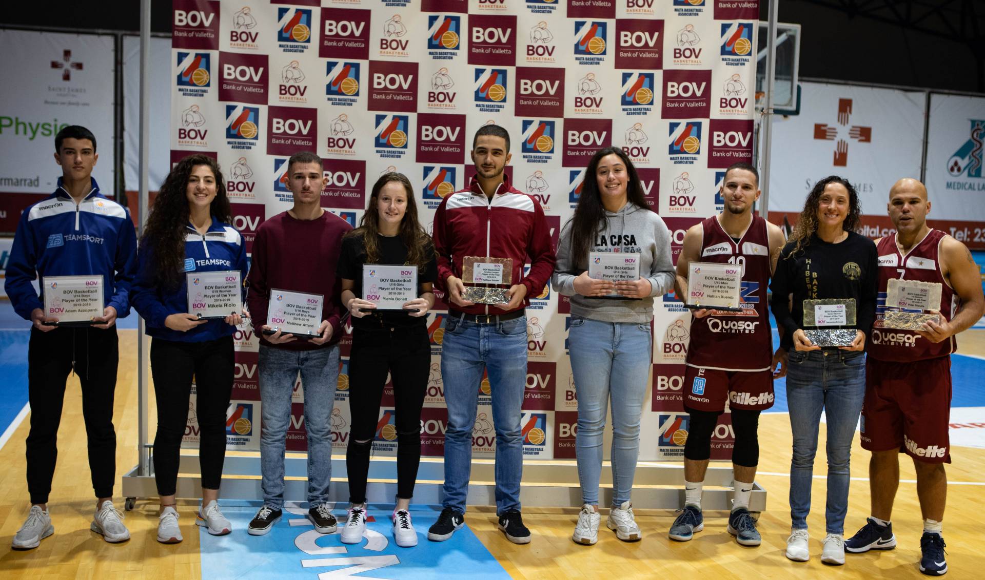 BOV Basketball Players of the Year