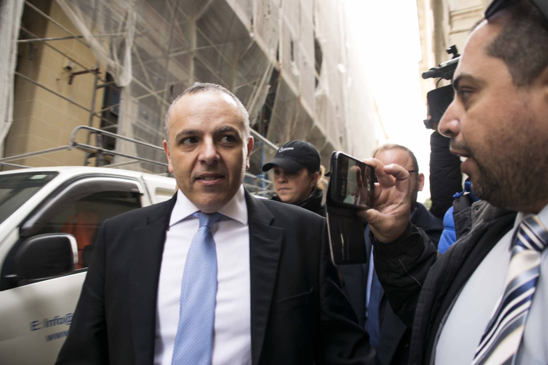 Keith Schembri back in Malta