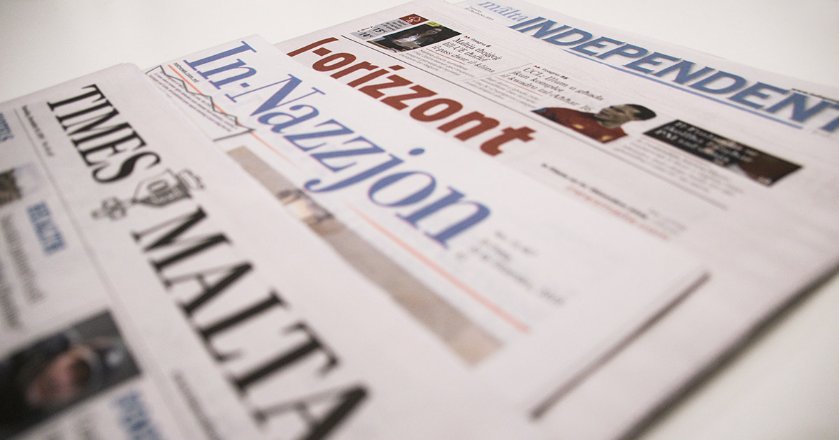 Newspaper front page stories review