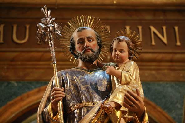 San Ġużepp lura fost ir-Rabtin