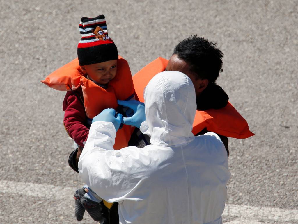 Malta rescues 112 people from sinking boat