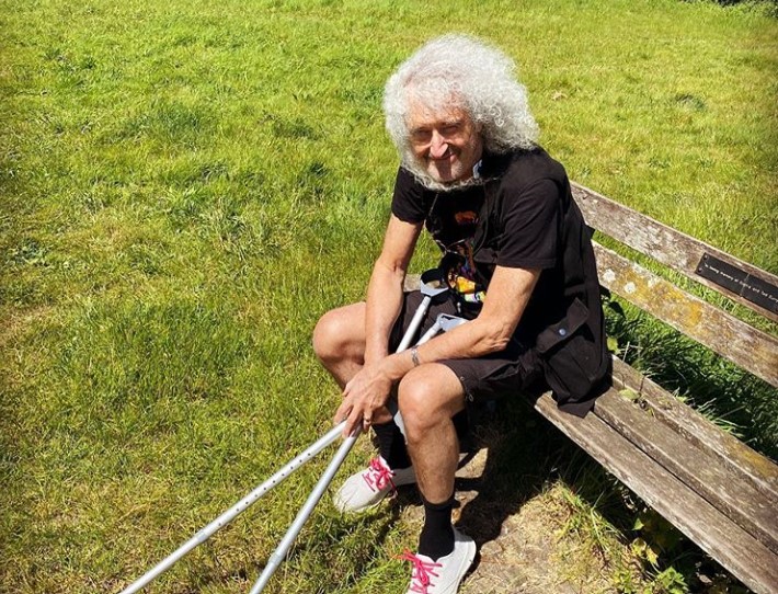 Watch: Queen guitarist Brian May reveals he had heart attack