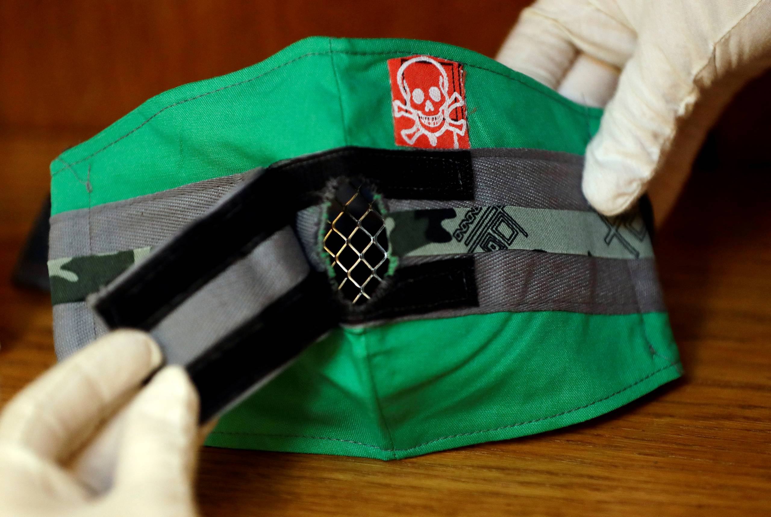History in the making as Czech museum opens face mask exhibition