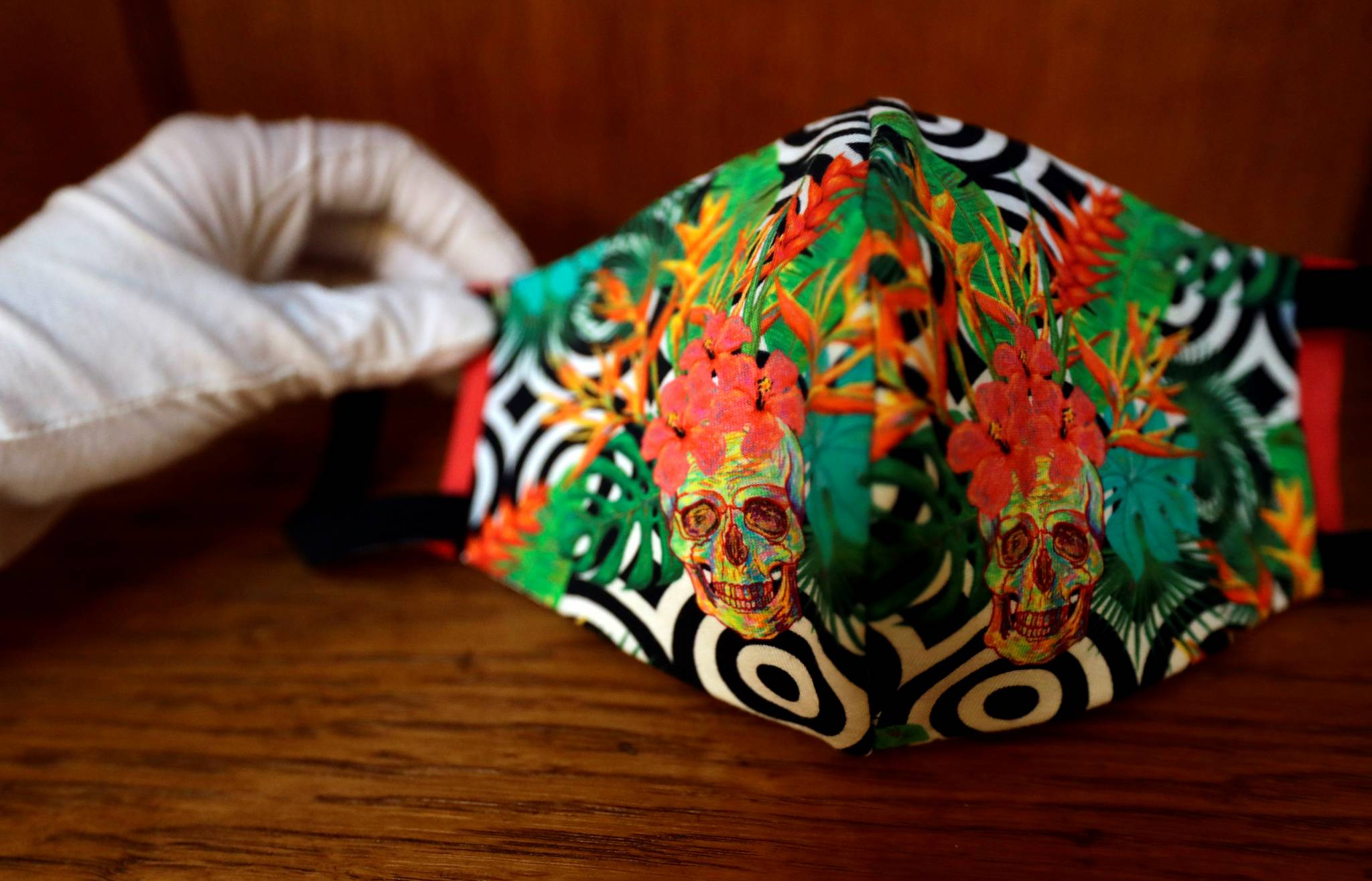 History in the making as Czech museum opens face mask exhibition