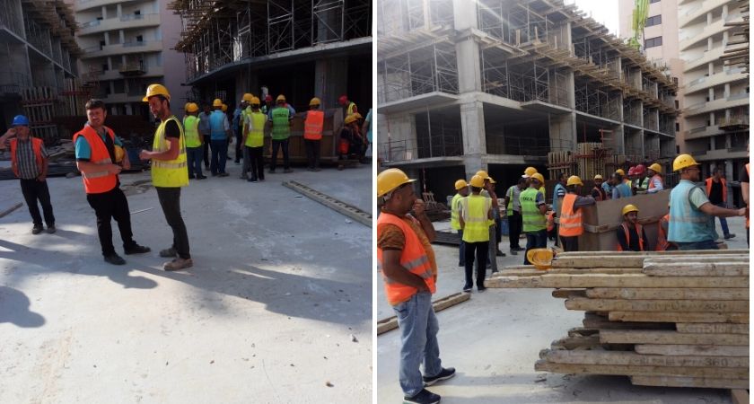 Construction workers claim they have not been paid for months