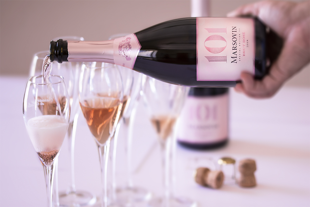 Marsovin releases the first Méthode Traditionnelle Brut Rosé