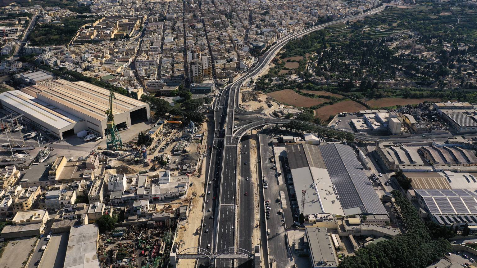 Ritratti: Jinfetħu l-flyovers kollha tal-Marsa Junction