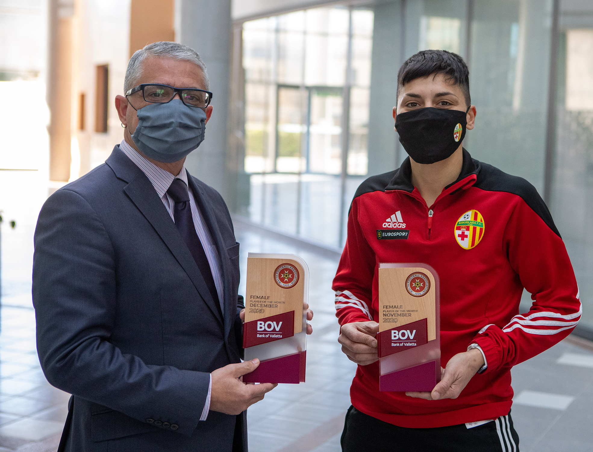 BOV Female Players of the Month