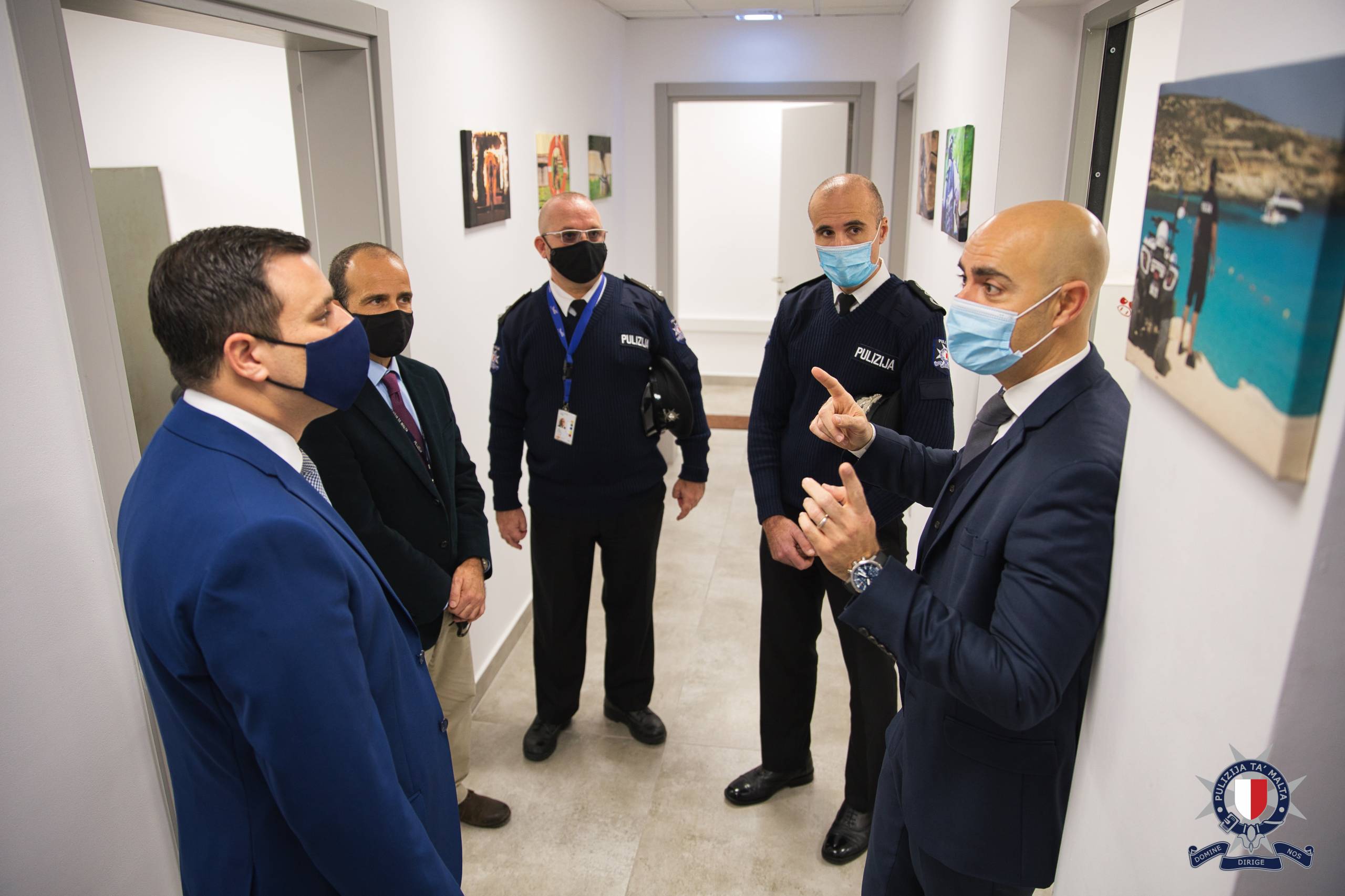 Watch: Police station inaugurated at Malta International Airport