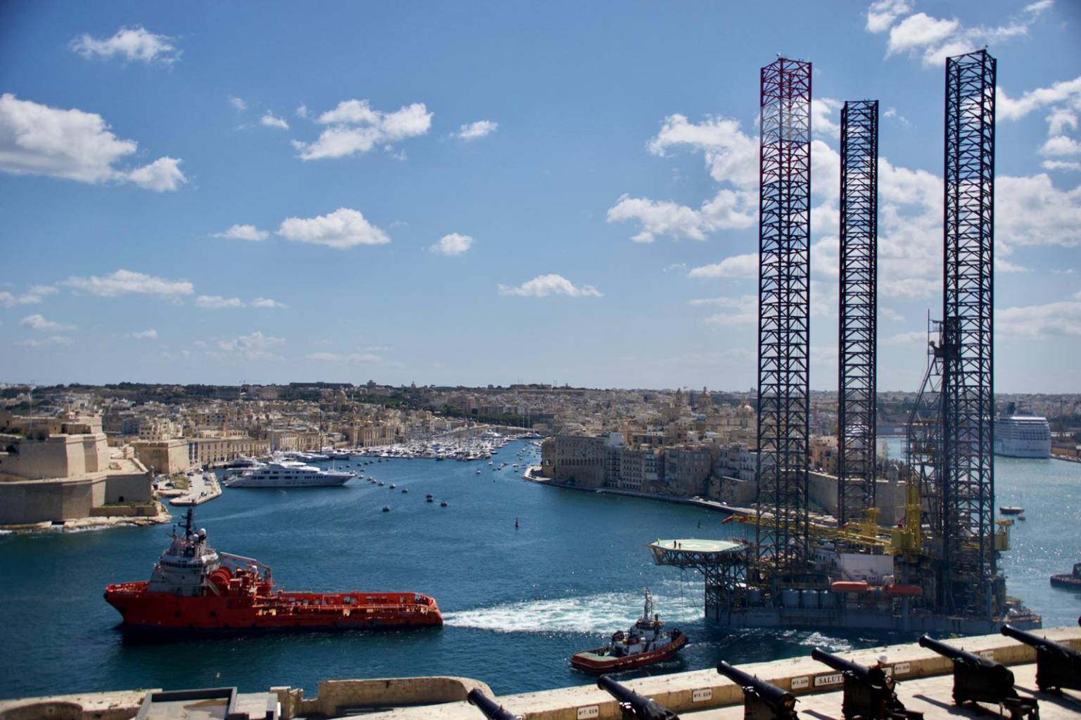 Ritratti: Jitneħħa l-aħħar rigg mill-Port il-Kbir - Newsbook