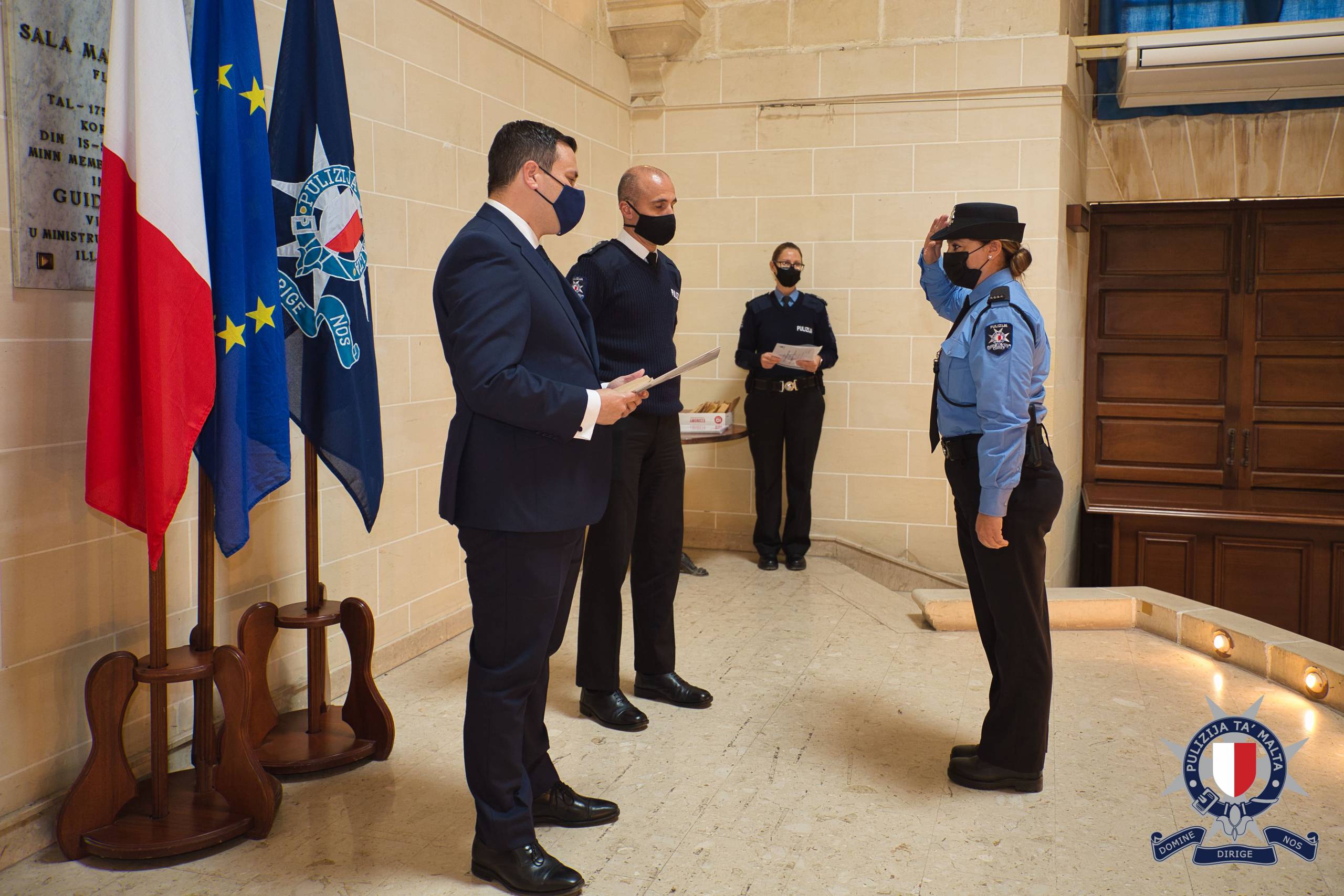 Ritratti: 29 Kuntistabbli tal-Pulizija, b'erba' minnhom nisa promossi ...