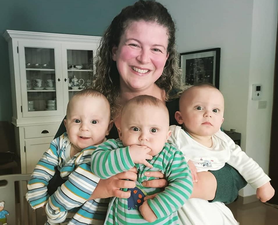 Watch: "Giving birth was the easy bit!" - mum of triplets Sharon Attard ...