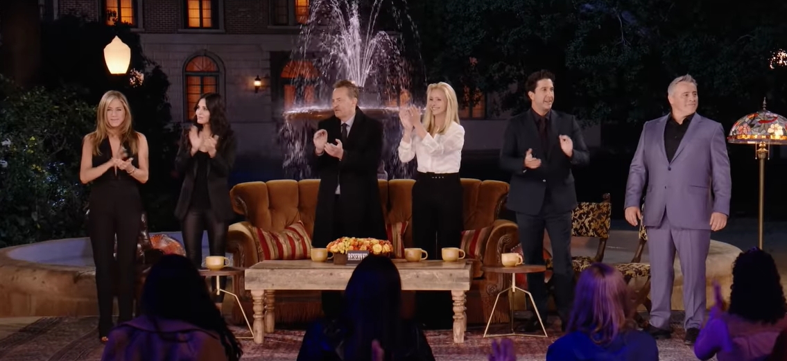 Watch: first look at the Friends' reunion
