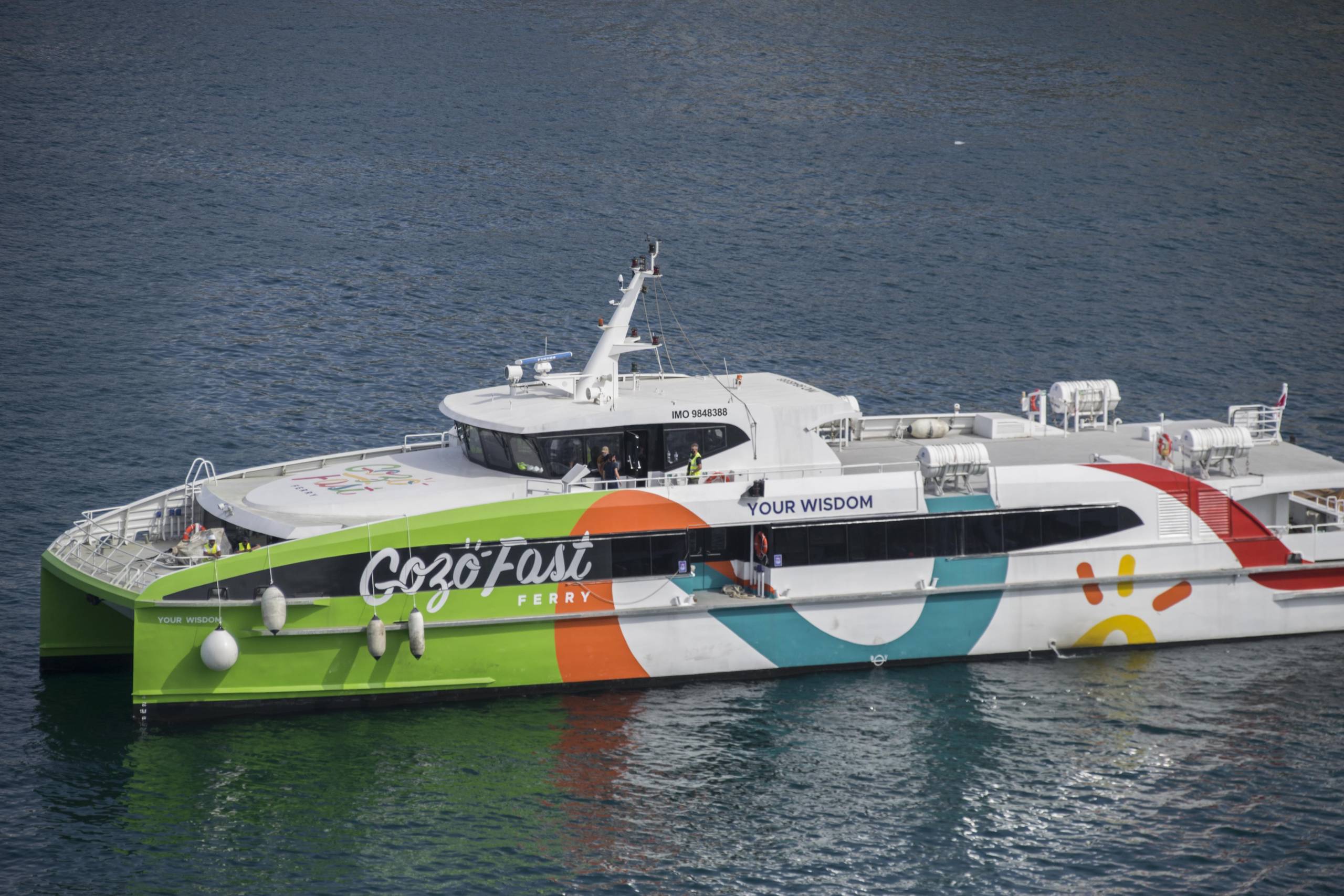 Jitħassru l-vjaġġi tal-fast ferry minħabba l-maltemp