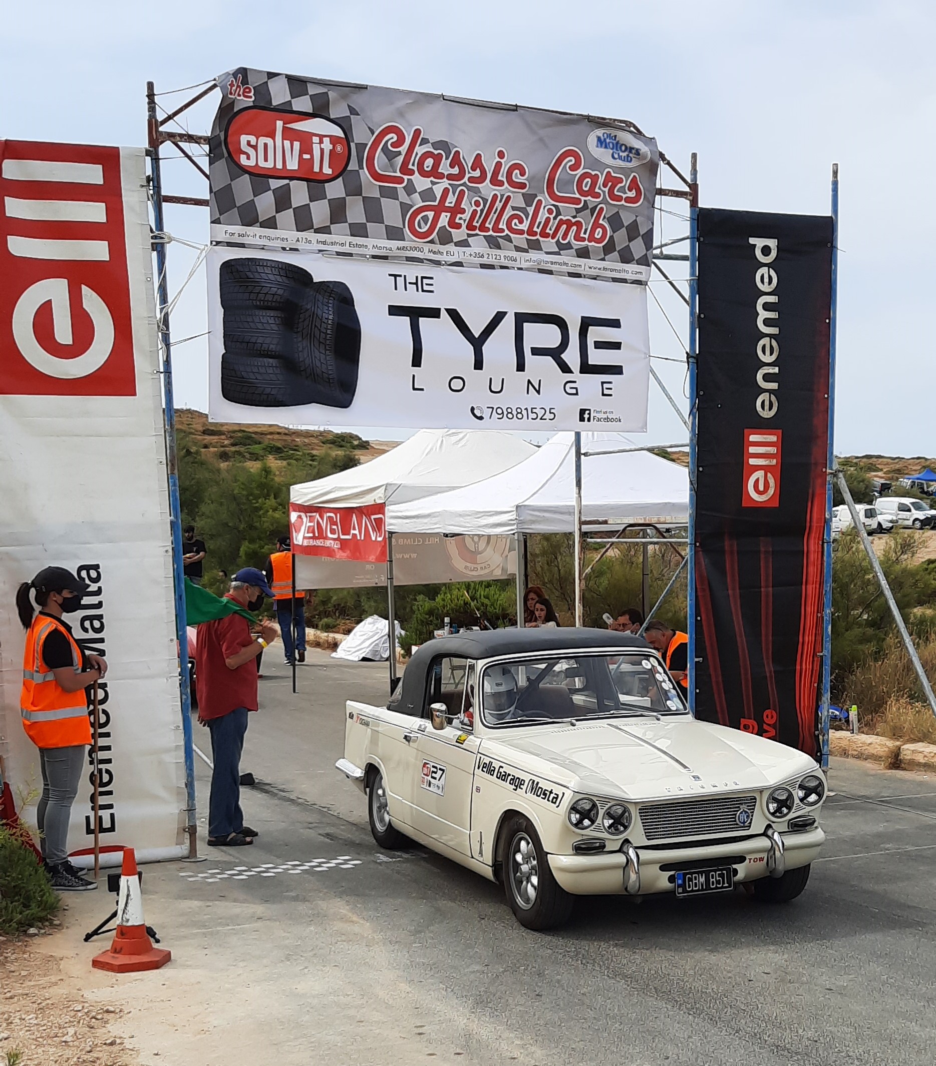 Watch: First ever hillclimb by Old Motors Club Malta
