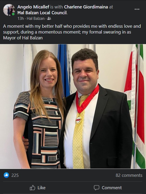 Angelo Micallef maħtur Sindku ta' Ħal Balzan - Newsbook