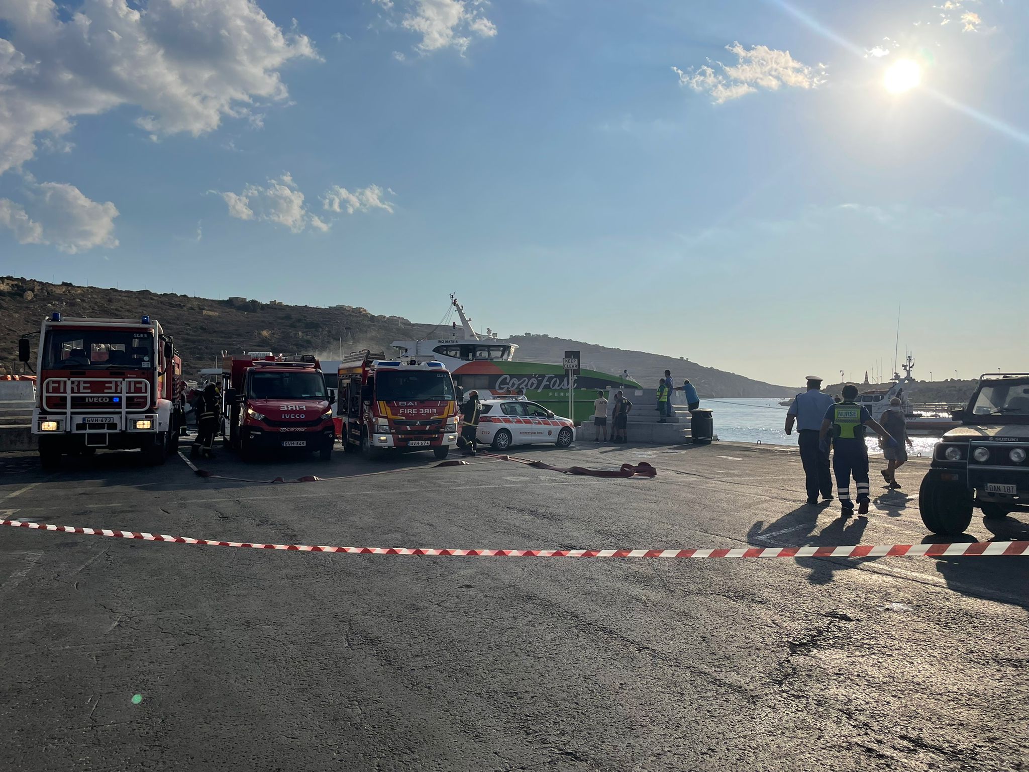 Smoke – but no fire – leads to fast ferry evacuation