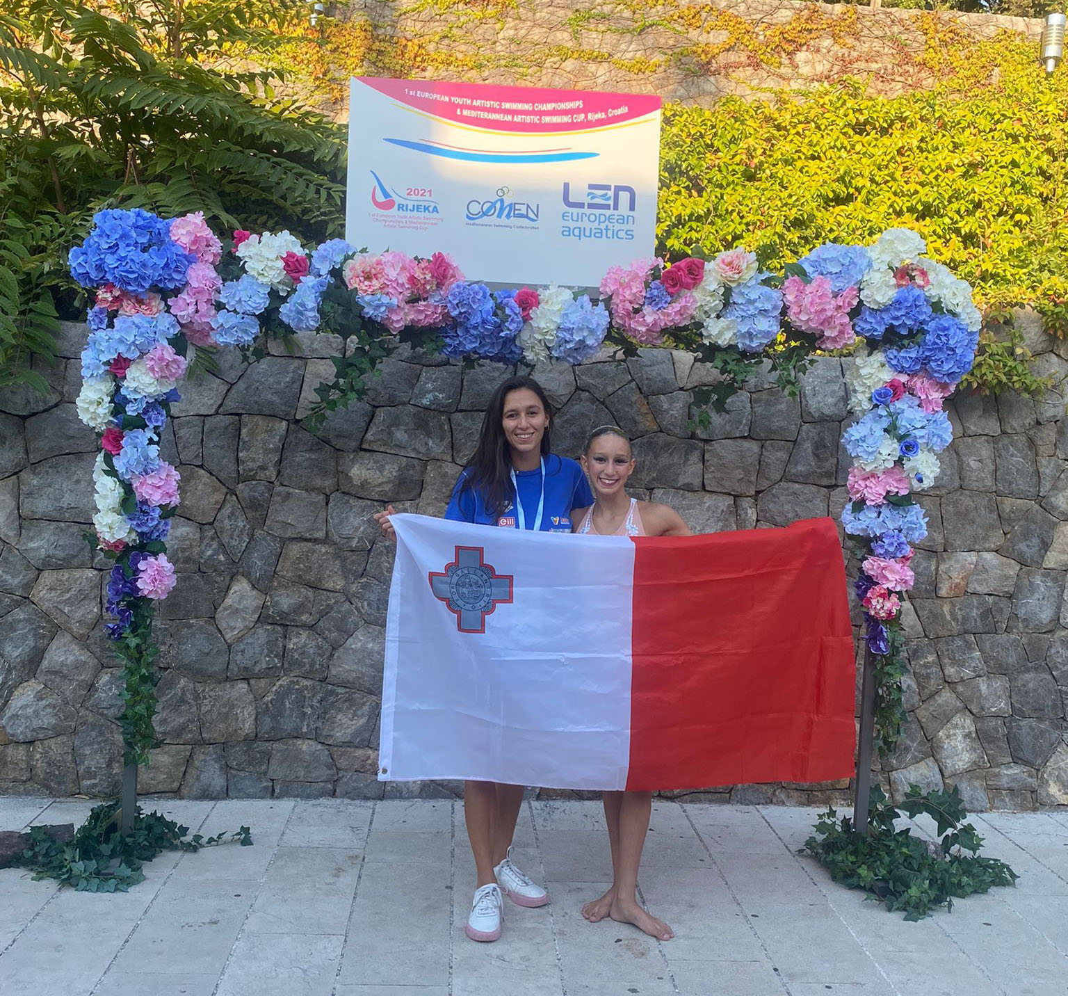 Maltese artistic swimmers reach Croatia championship finals