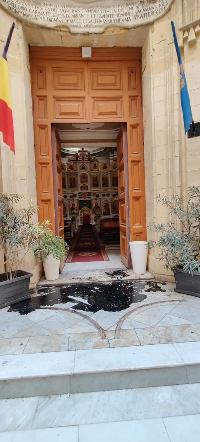 Santu Rokku Church vandalised