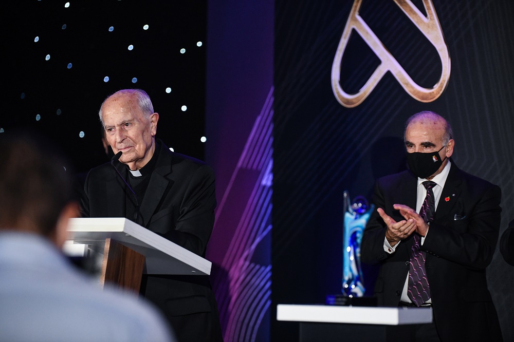 Mgr Victor Grech wins Active Ageing Award