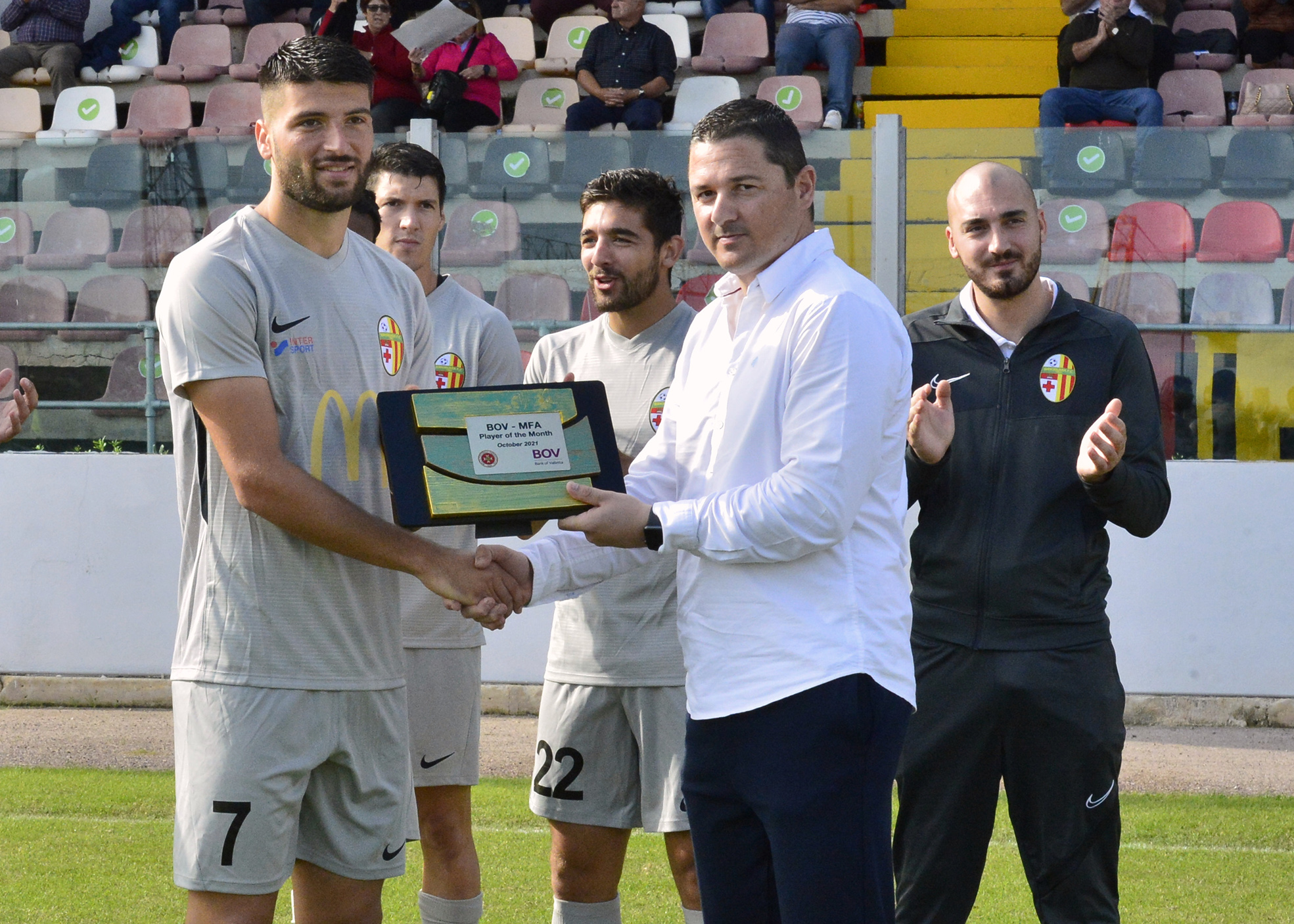 Luke Montebello is the BOV Player of the Month for October 2021 - Newsbook