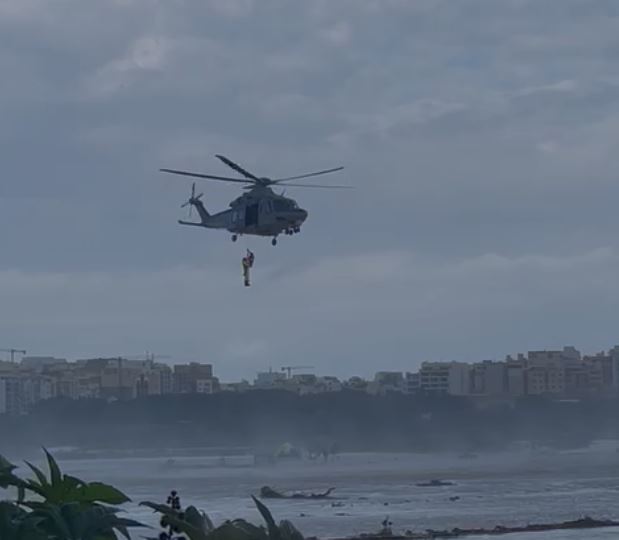 Elderly man rescued from floods in Burmarrad