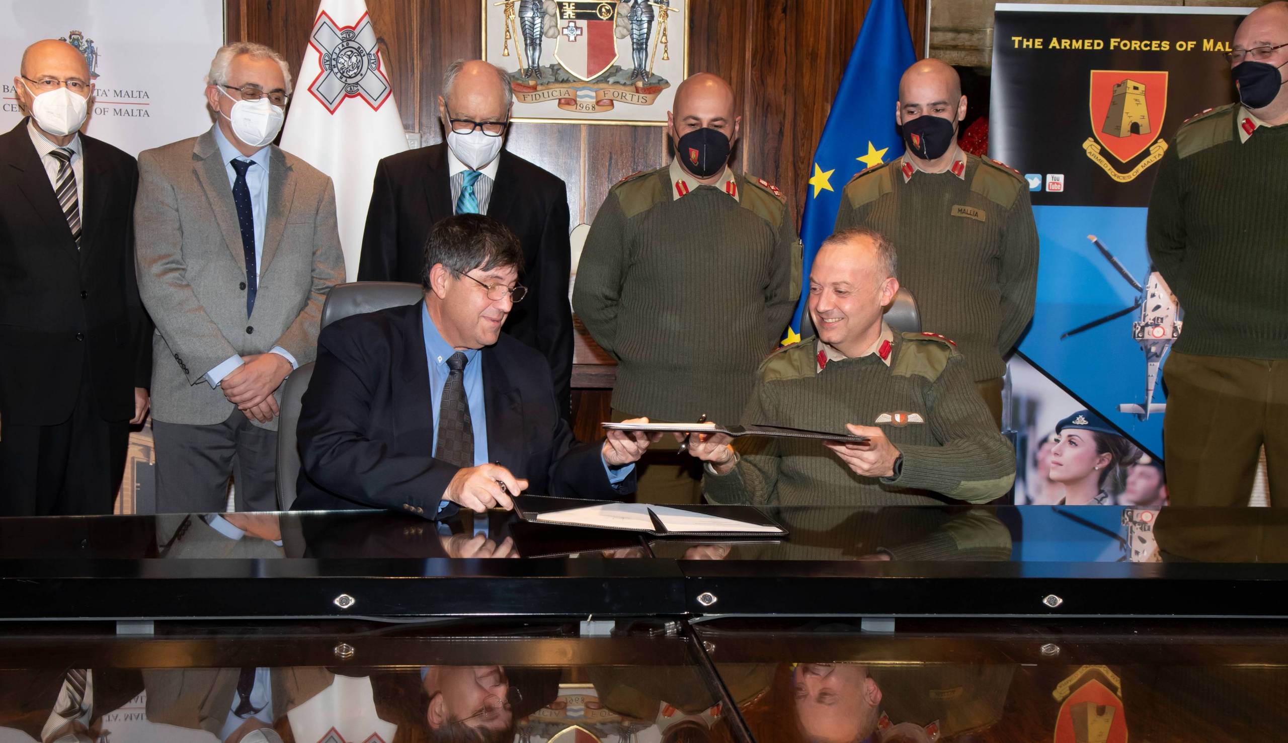 Central Bank signs collaborative agreement with AFM