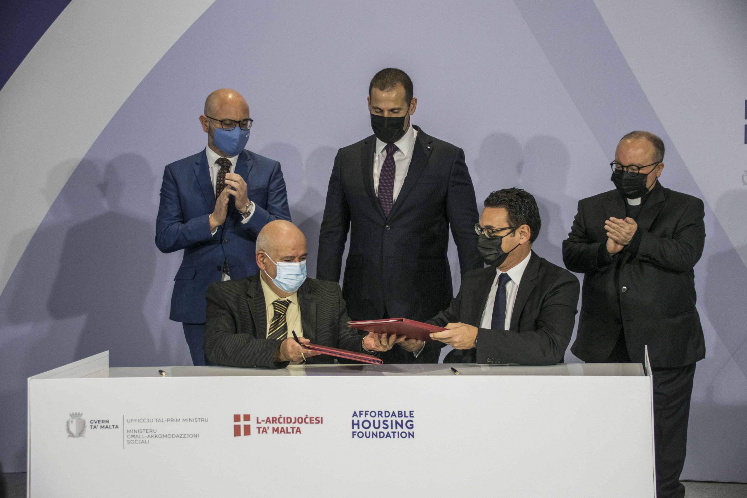 Church and government sign affordable housing agreement