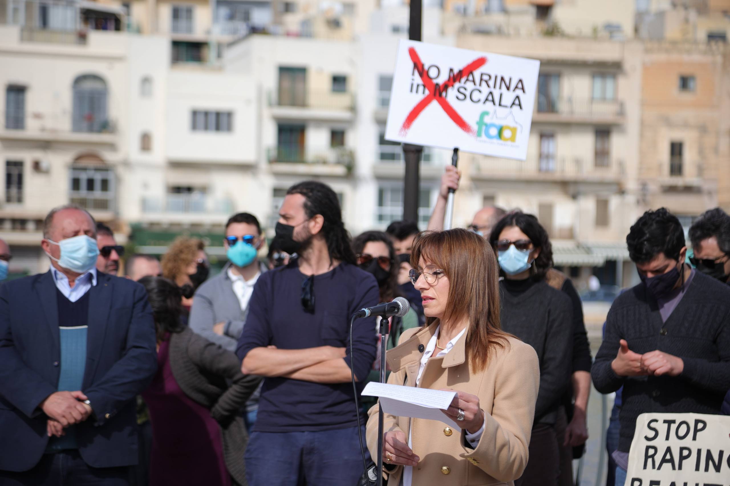 Il-Maltin mhu se jaqilgħu xejn mill-proġett tal-marina - attivisti ...
