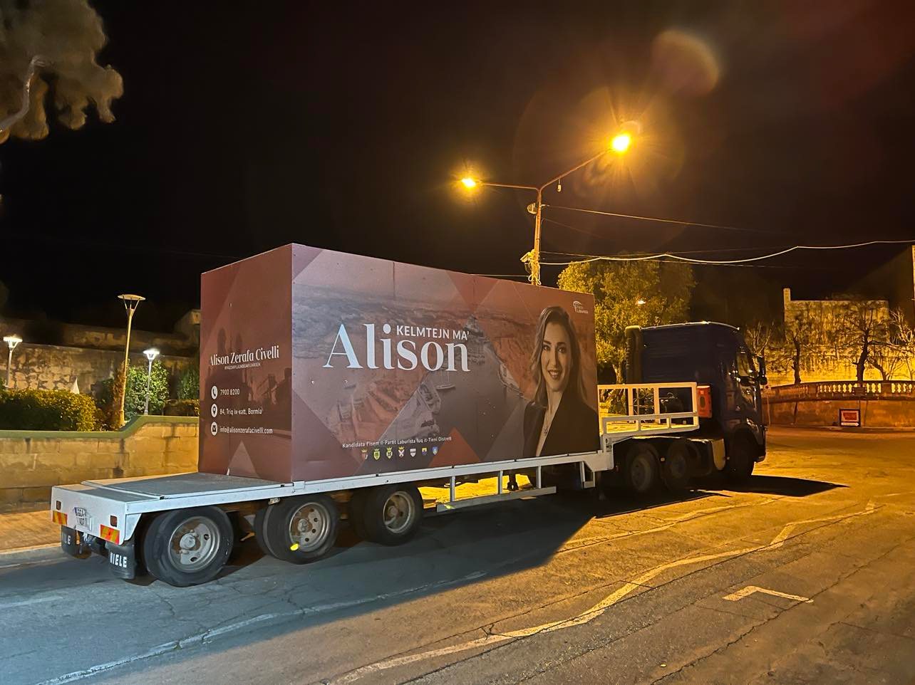 Abela's sister-in-law, Alison Zerafa Civelli, removes parked campaign ...